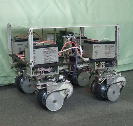 Caster type Passive Robot Porter －C-PRP－ | _研究内容_ | 知能機械デザイン学分野