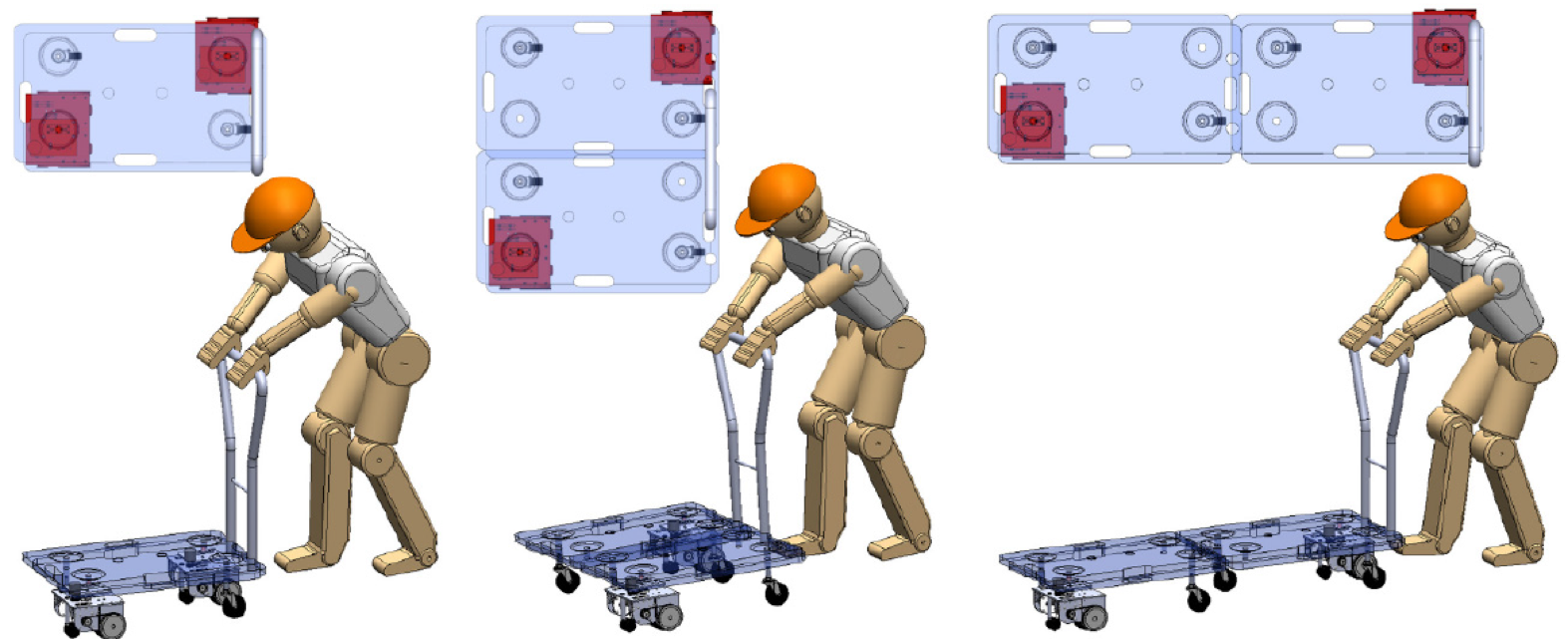 A Mobile Robot Platform Using Double-Wheel Caster Units Based on the ...